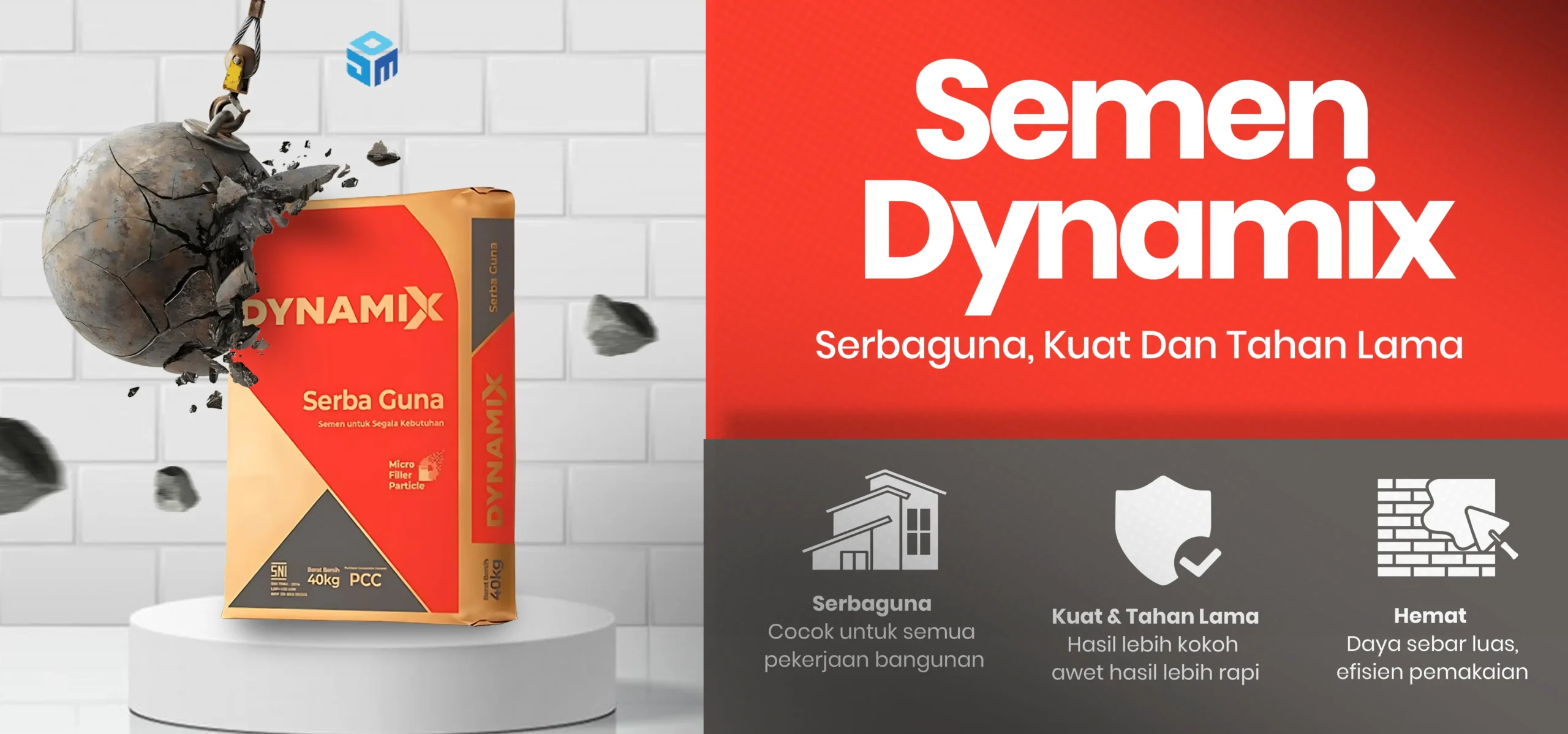 Semen Serbaguna Terbaik dari Dynamix | Kuat dan Efisien | CV. Dwi Jaya Mandiri